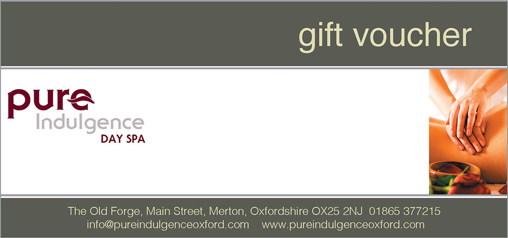 Gift Voucher - Pure Indugence Day Spa